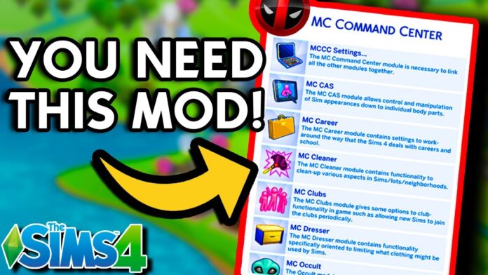 MC Command Center Sims 4 v2026.3.1 (Updated 2026)